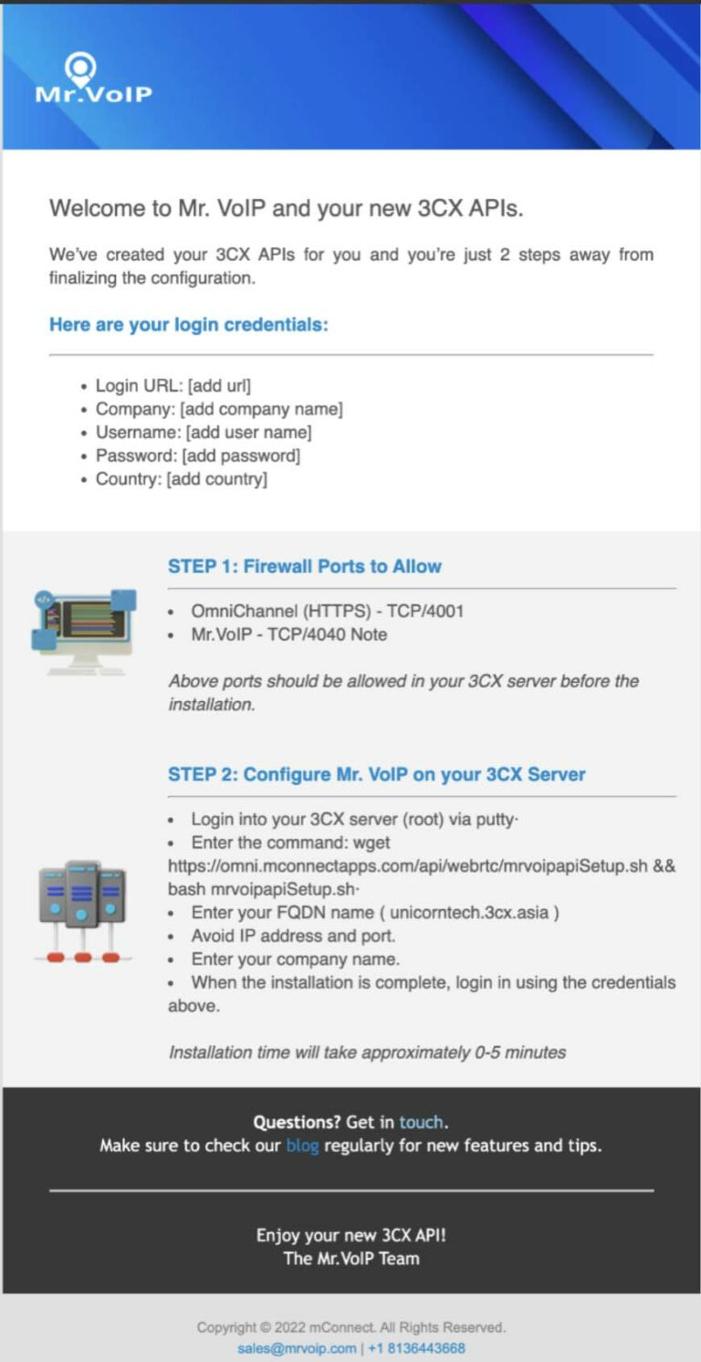 How to get free 3CX APIs - Mr. VoIP